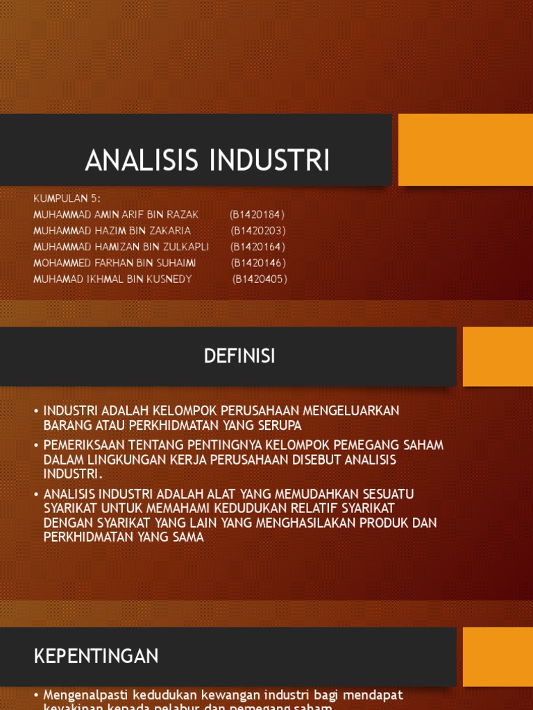 Panduan Analisis Industri | PDF