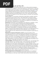 UNICEF Job Application Cover Letter Guide | PDF | Unicef | United ...
