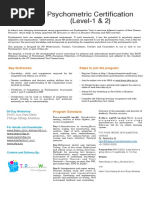 Jombay Pshychometric Test | PDF | Psychometrics | Psychology