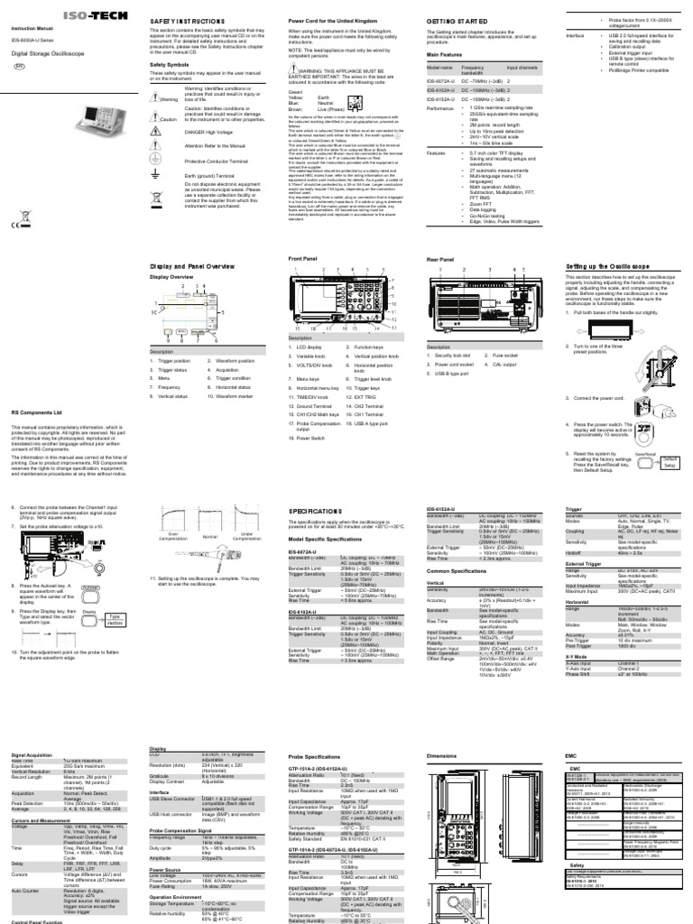 IDS-6000A-U Quick Start Guide - en | PDF | Telecommunications Engineering | Electrical Engineering