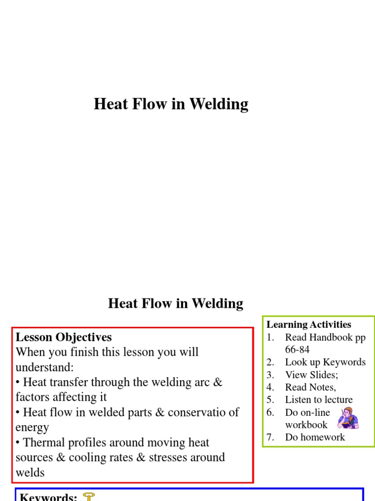3 Heat Flow in Welding | PDF | Heat Transfer | Thermal Conduction