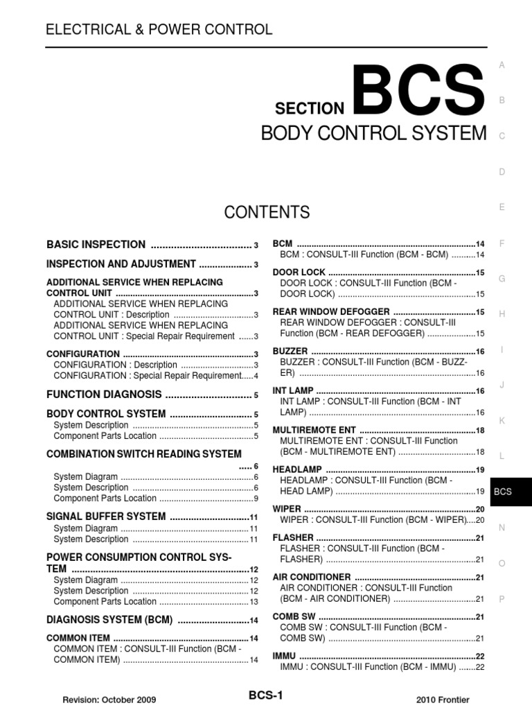 BCS PDF | PDF | Headlamp | Switch
