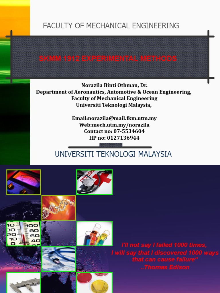 Lecture 1 | PDF | Experiment | Units Of Measurement