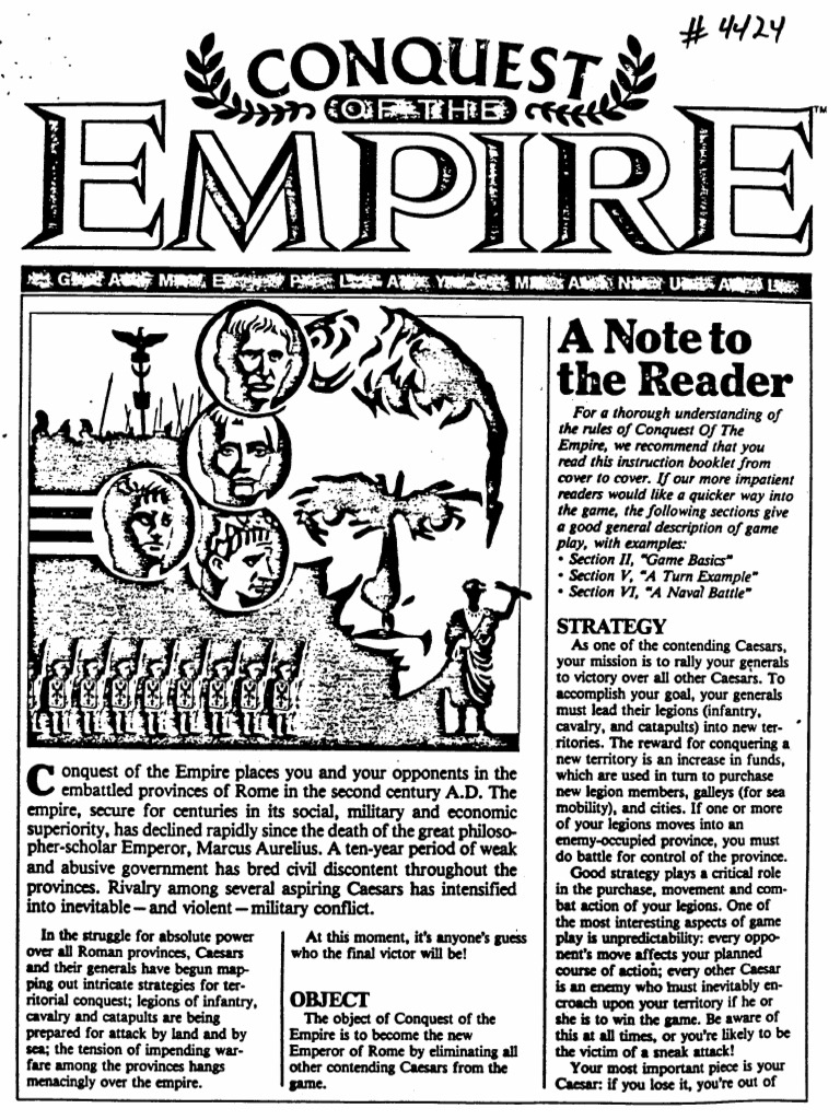 Conquest of The Empire PDF | PDF