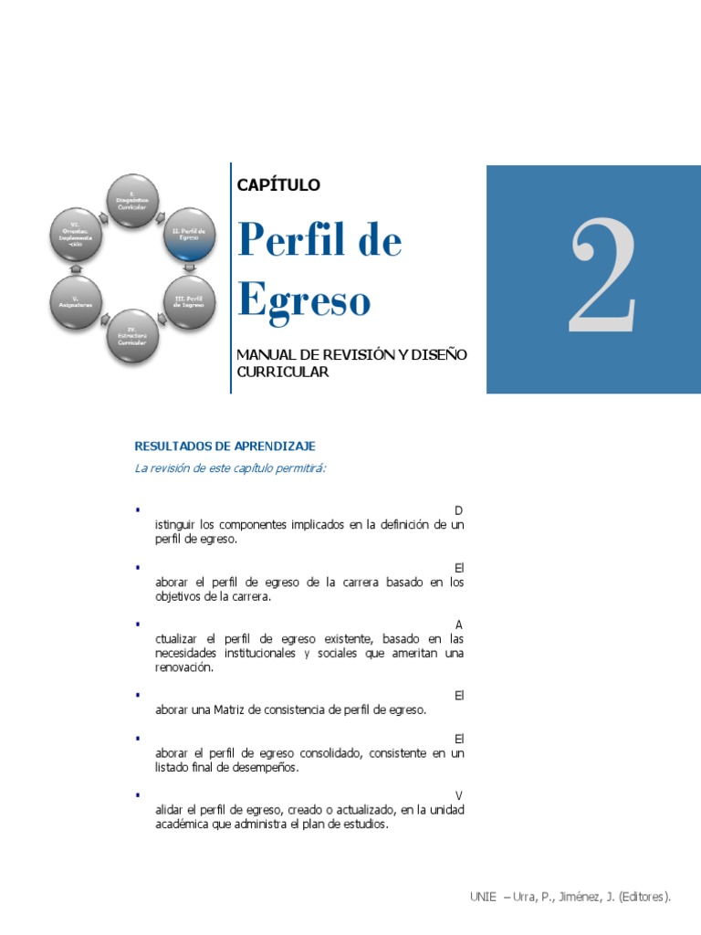 II. Perfil de Egreso | PDF | Plan de estudios | Conocimiento