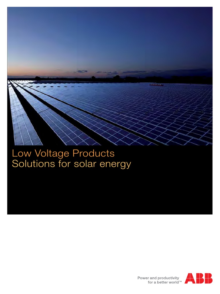Solutions For Solar Energy PDF | PDF | Photovoltaic System | Photovoltaics