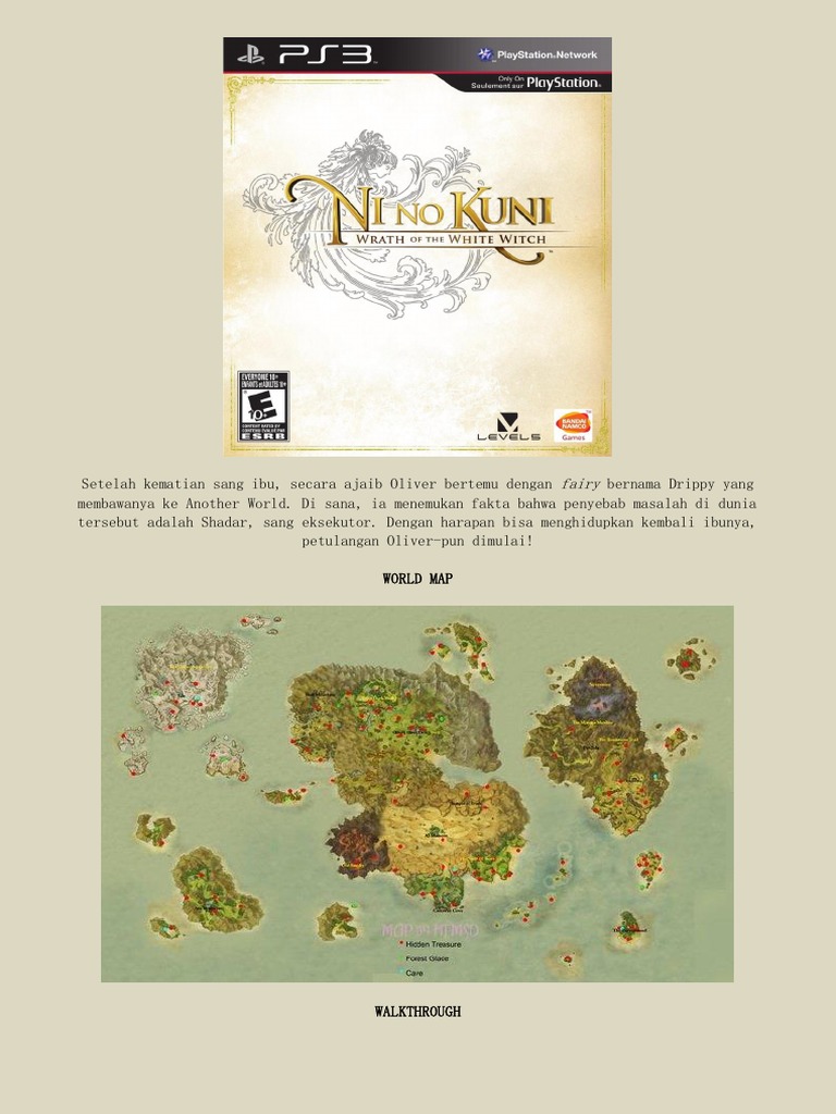 Ni No Kuni (PS 3) | PDF