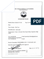 Summer Internship Report | PDF | Advocate | Judge