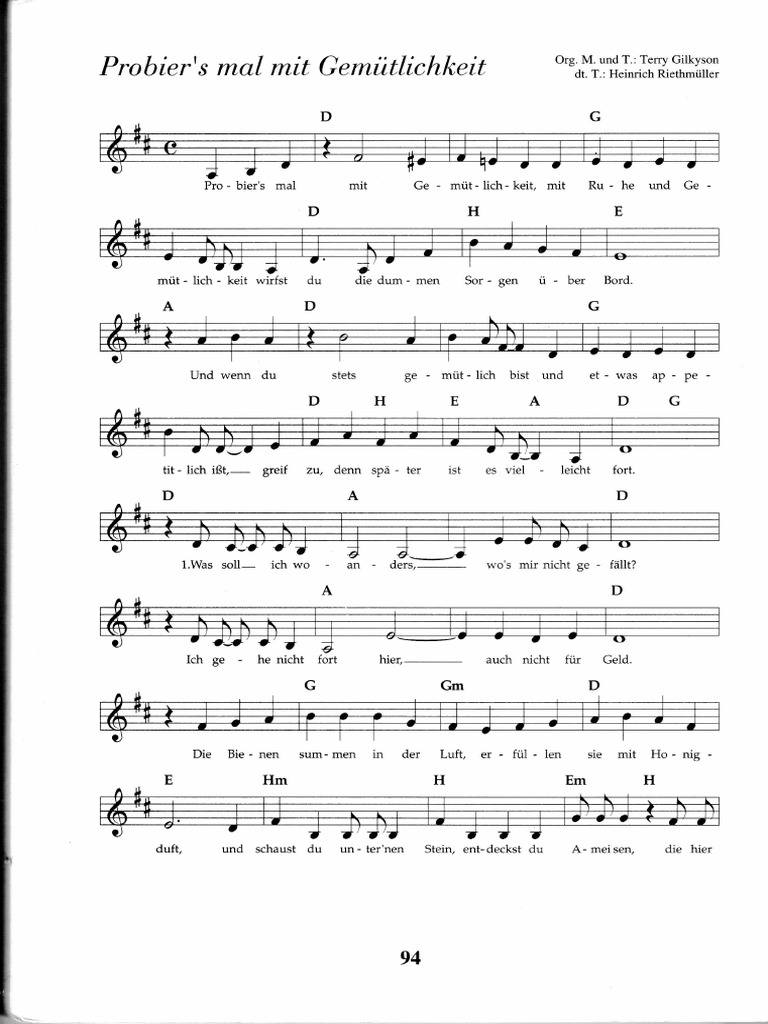 Probiers Mal Mit Gemütlichkeit | PDF