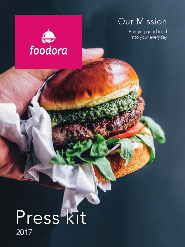 Global Foodora Press Kit | PDF | Restaurants | Food And Drink Preparation
