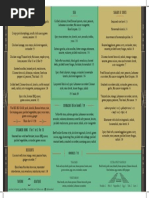 Nustro Steakhouse Menu Overview | PDF | Sauce | Caramel