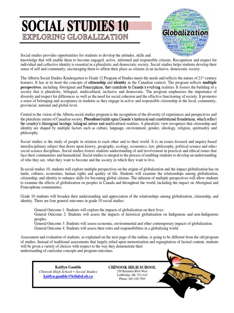 Course Outline | Download Free PDF | Multiculturalism | Educational ...