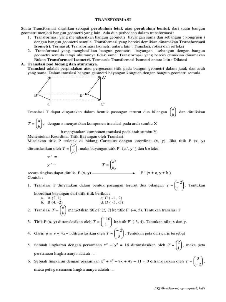 Transformasi Ok | PDF