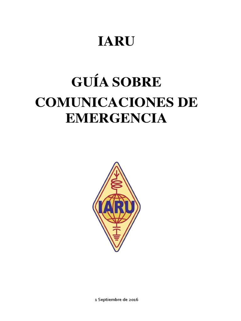 Guía IARU Reg 1 Castellano | PDF | Radio aficionada | Radio