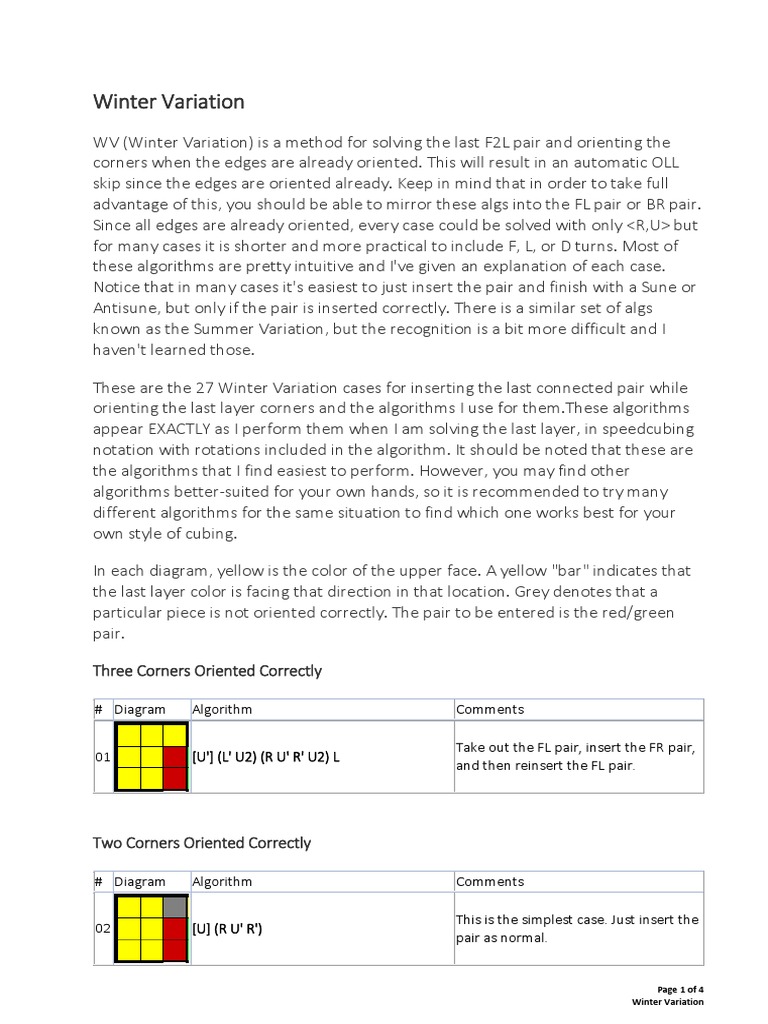 Winter Variation | PDF | Mathematical Concepts | Applied Mathematics