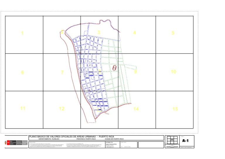 Plano Puerto Inca | PDF