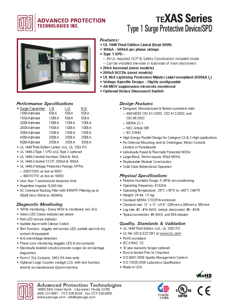Features:: Advanced Protection Technologies | PDF | Fuse (Electrical ...