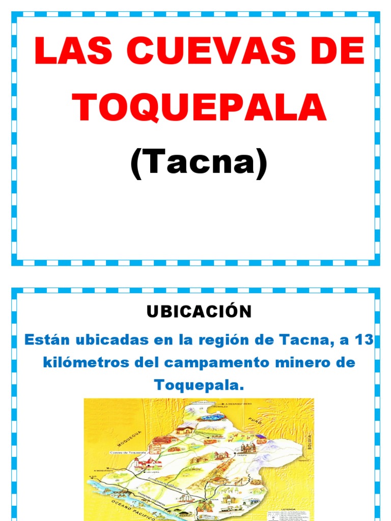 Las Cuevas de Toquepala | PDF