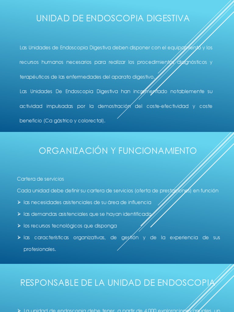 Funcion y Designacion de Unidad de Endos | PDF | Endoscopia | Enfermería