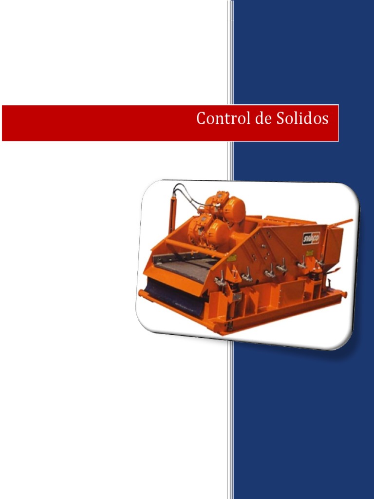 Manual Control de Solidos PDF | PDF | Líquidos | Agua