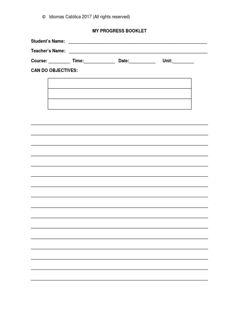 Booklet Format | PDF