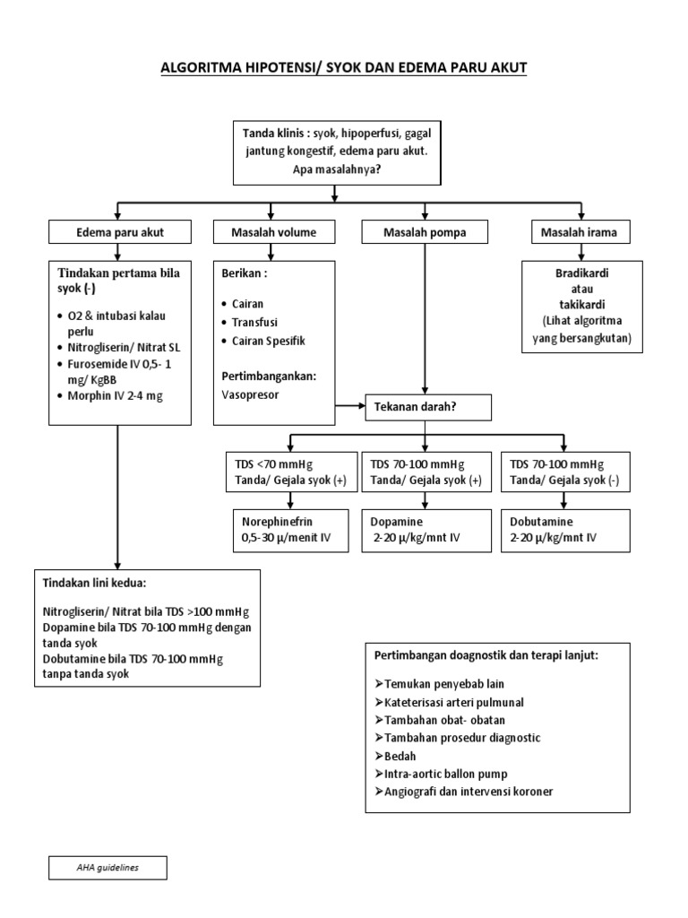 Algoritma Edema Paru | PDF