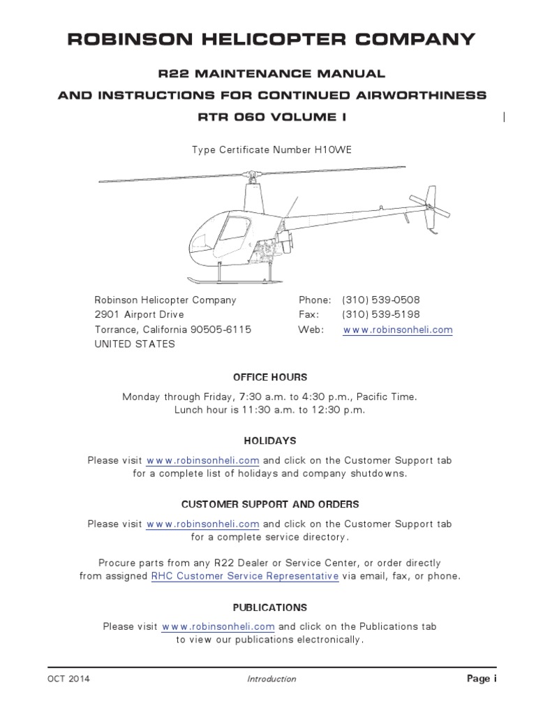 Maintenance Manual | PDF | Helicopter | Vehicles