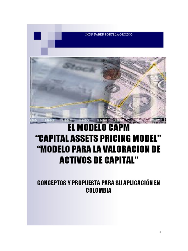 Modelo CAPM | PDF | Apalancamiento (Finanzas) | Compartir (Finanzas)