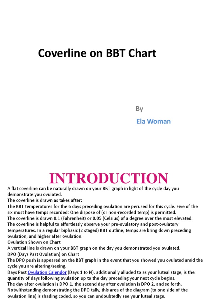 Coverline On BBT Chart | PDF | Menstrual Cycle | Gynaecology