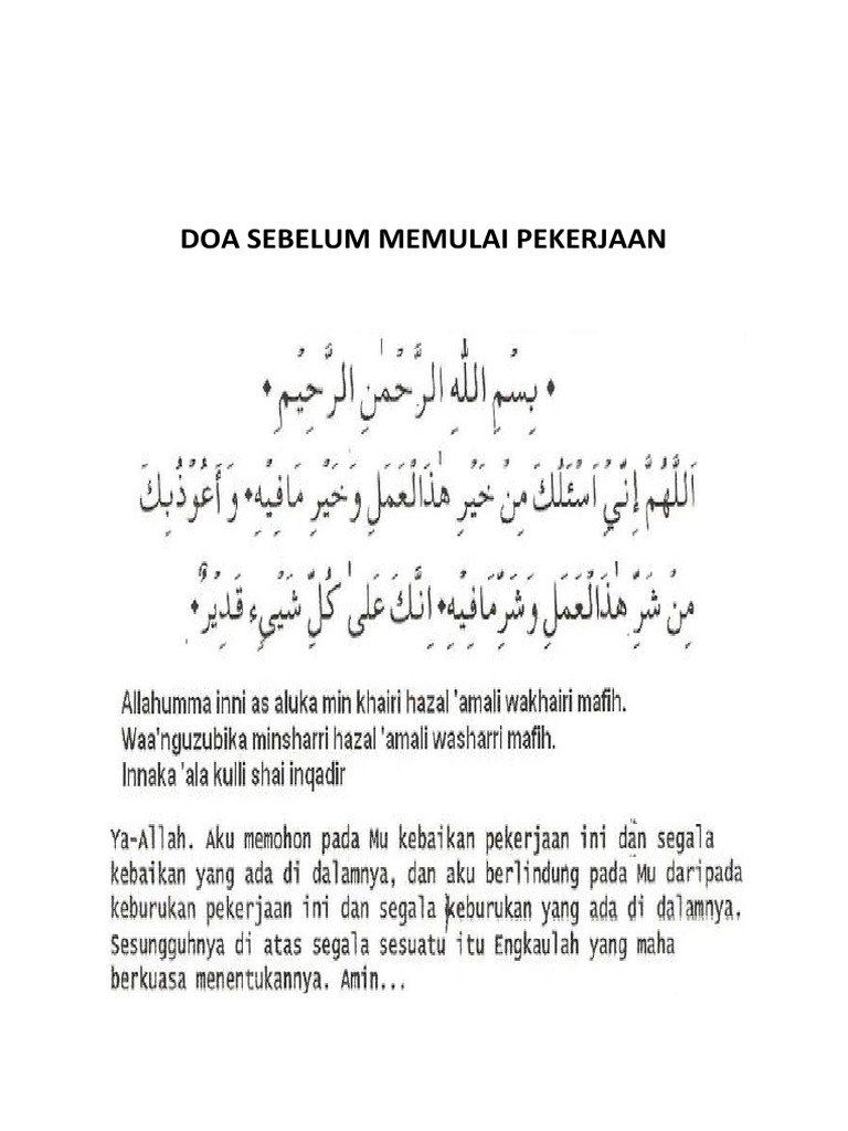 Doa Dan Visi Dan Misi | PDF | Pengembangan Diri | Agama & Spiritualitas