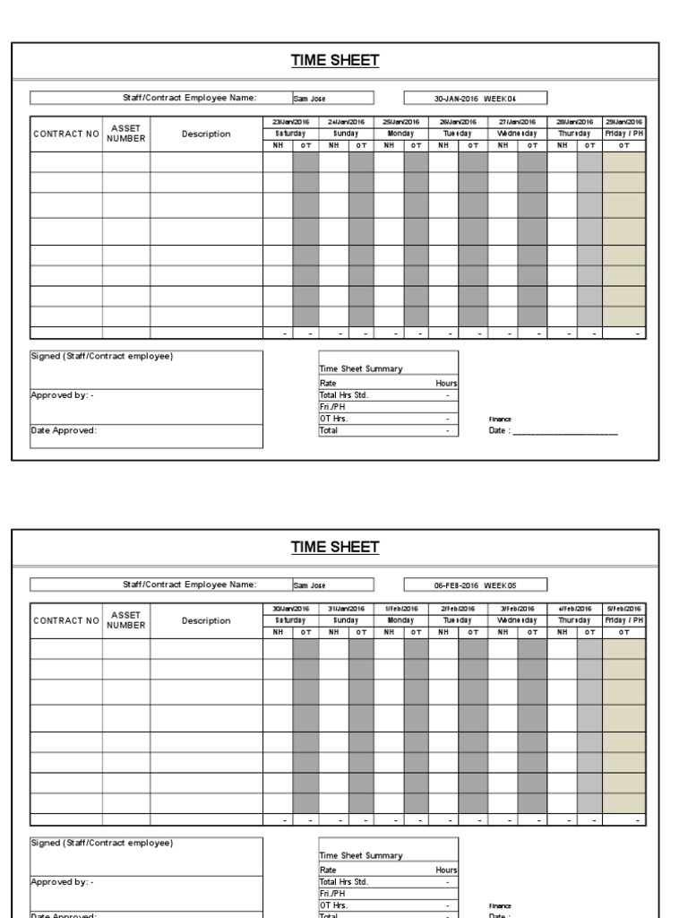 MTC Time Sheet - Week-04 | PDF | Chess | Sports
