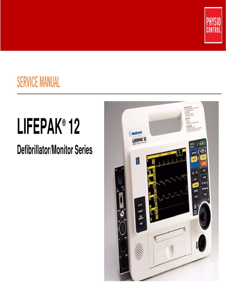 LIFEPAK 12 Service Manual PDF | PDF | Electrocardiography | Blood Pressure