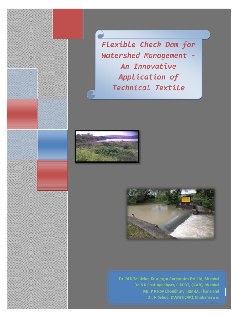 Flexible check dam textile composite | PDF | Dam | Composite Material