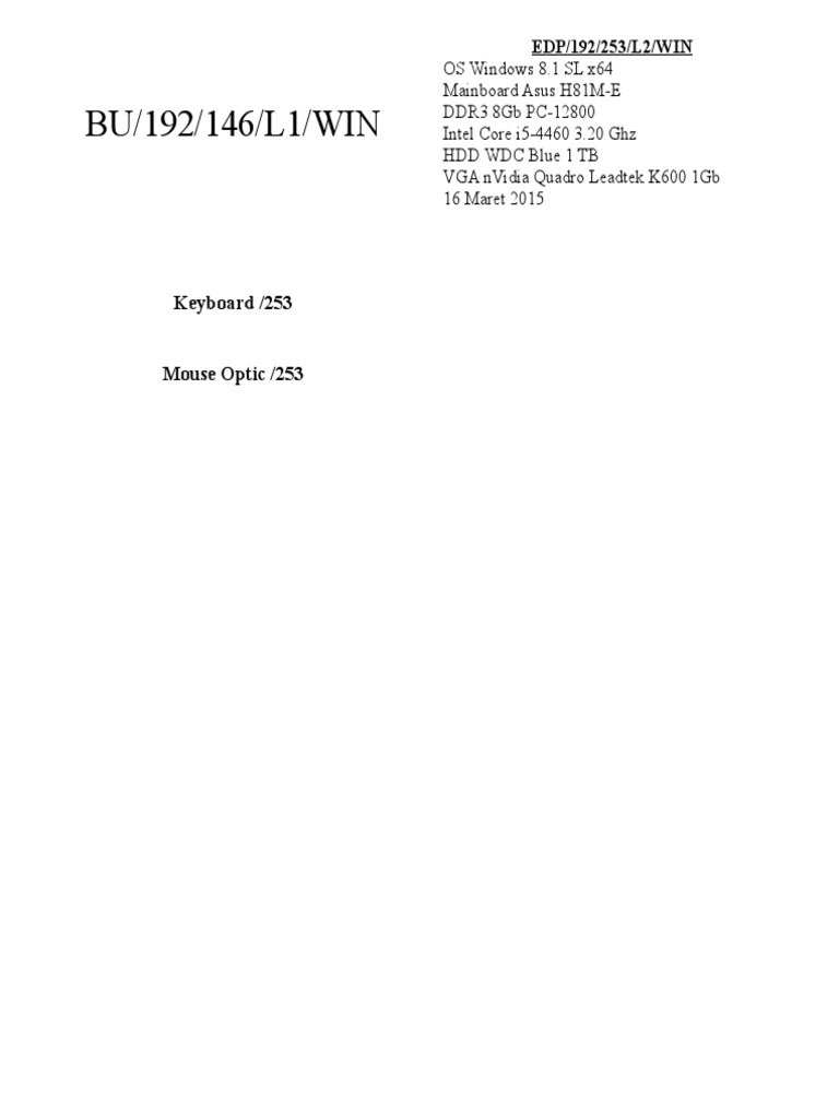 Label PC | PDF | Computers