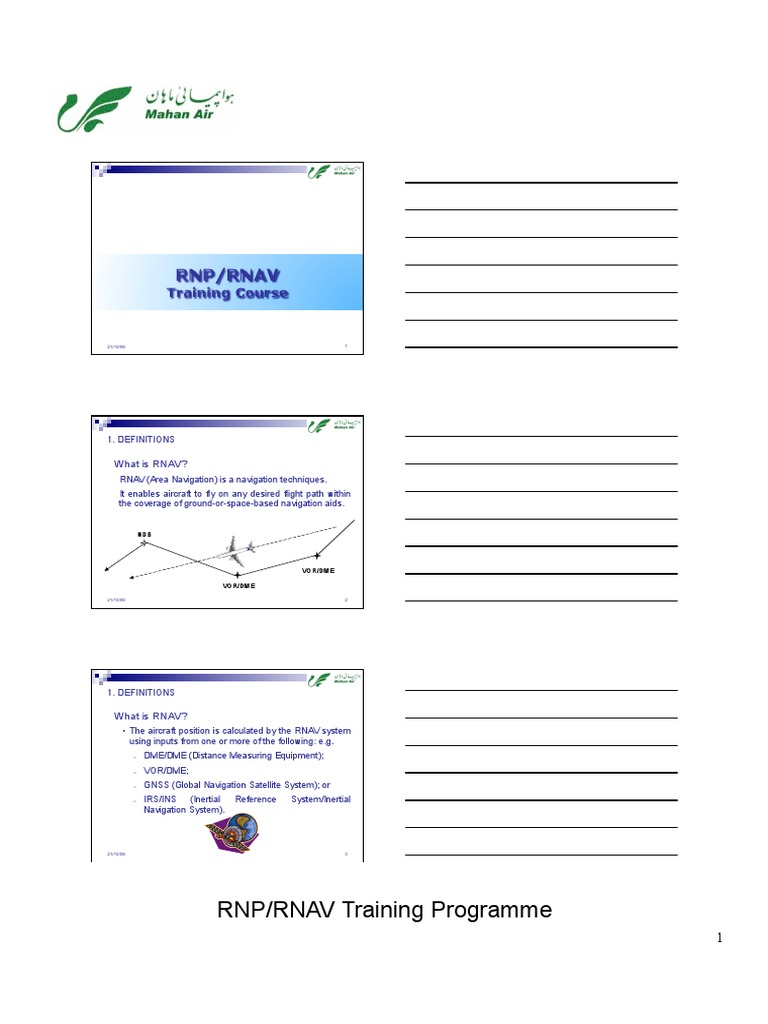 RNP Rnav | PDF | Aerospace Engineering | Aeronautics
