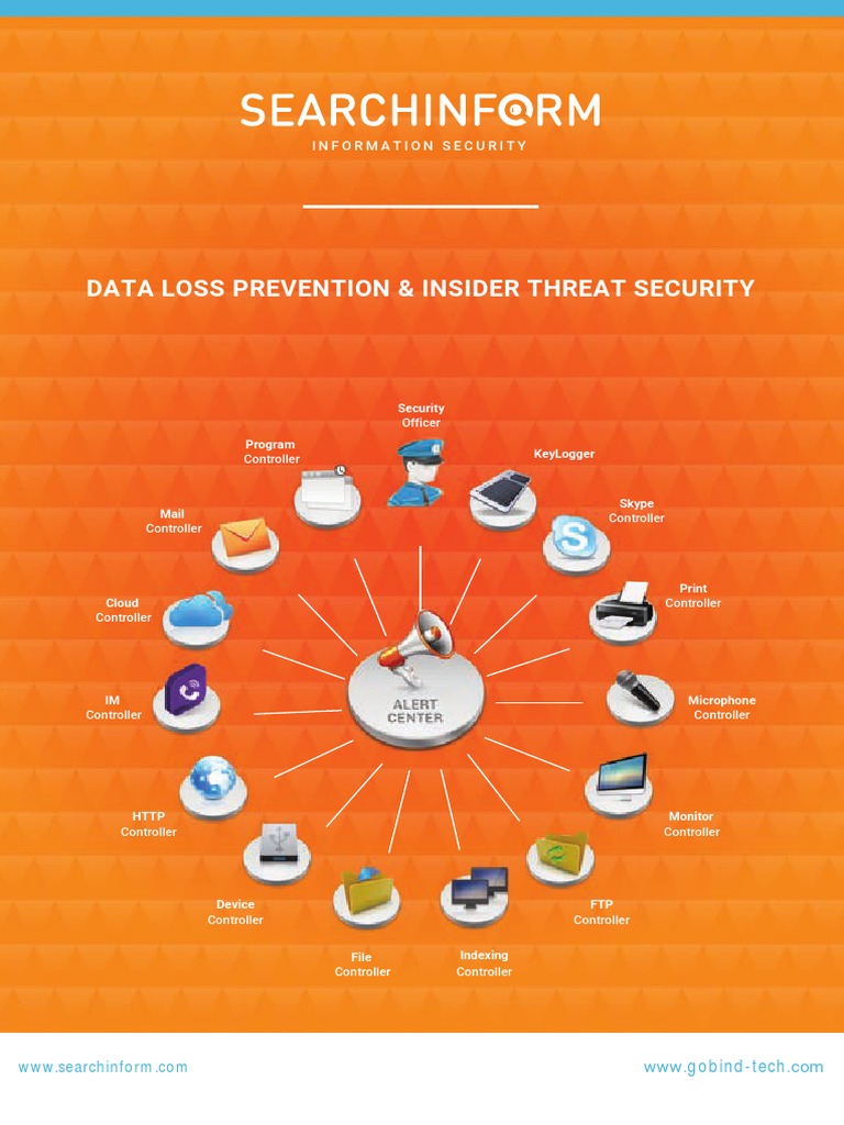 SearchInform DLP Brochure GS LRes | PDF | Computer Network | Computing