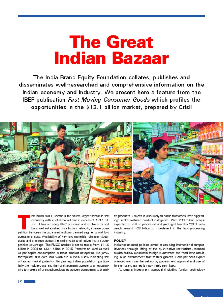 FMCG Overview Ibef | PDF