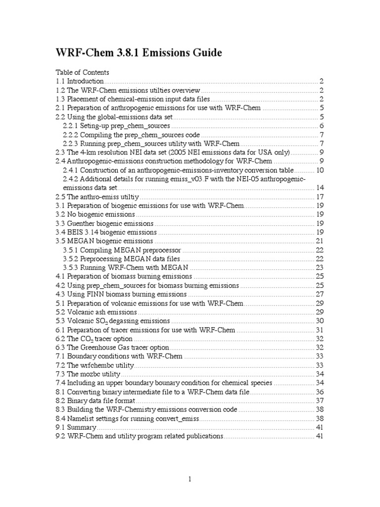 Emission Guide | PDF | Subroutine | Greenhouse Gas