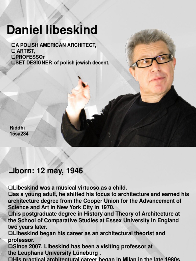 Daniel Libeskind | PDF