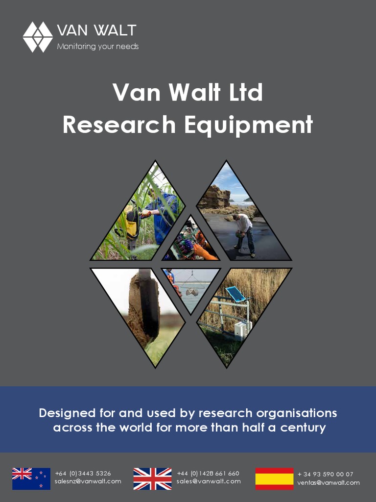 Soil Research Equipment Brochure | PDF | Soil | Environmental Monitoring