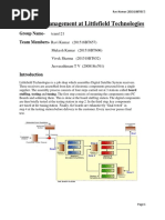 Littlefield Simulation Strategy Guide | PDF | Inventory | Applied ...