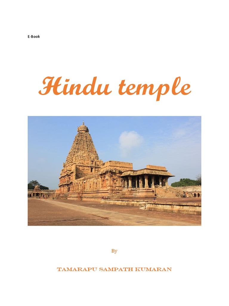 Hindu Temple | PDF | Polytheism | Indian Religions