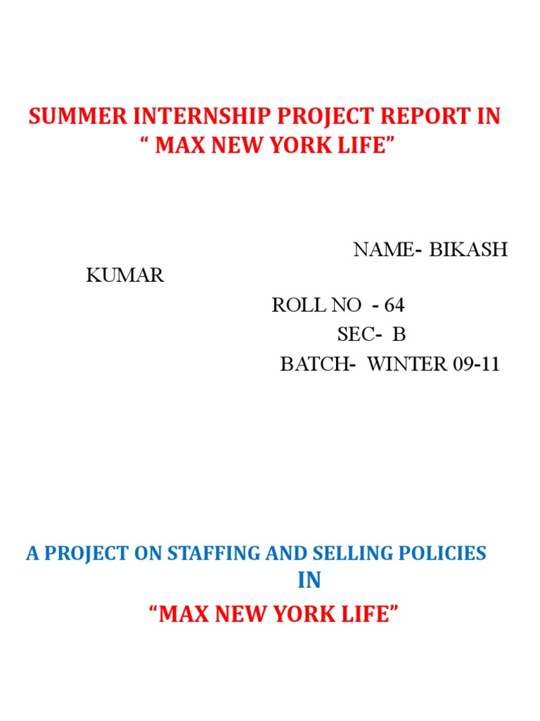 Summer Internship Project Report in | PDF