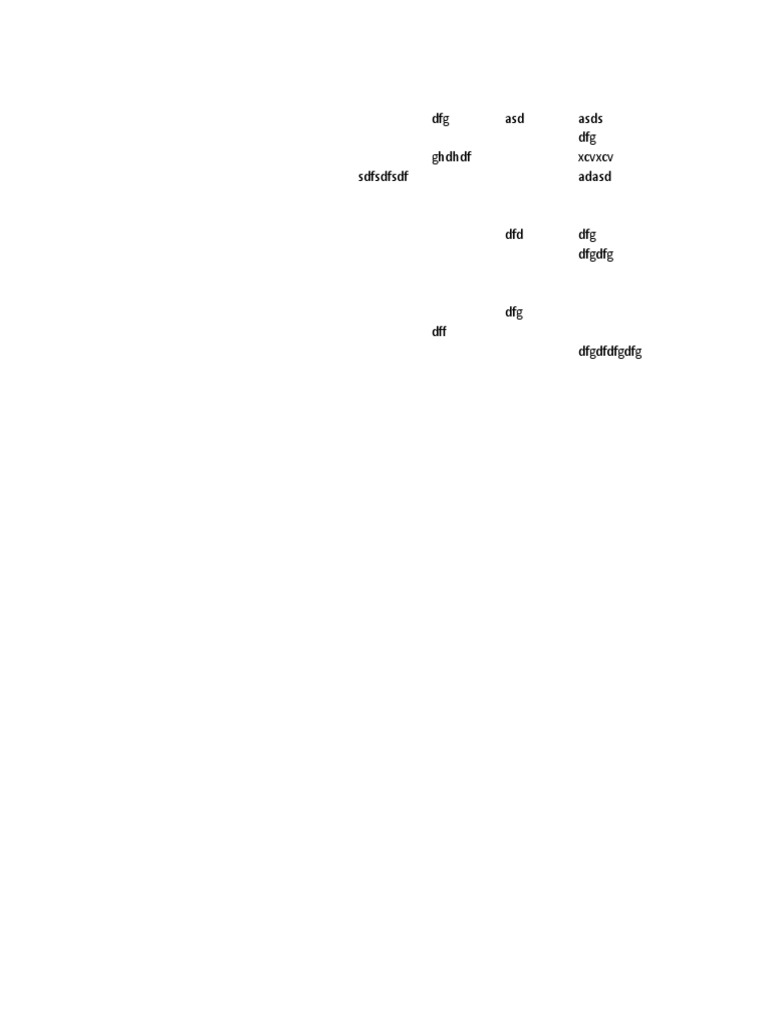 Random Text Placeholder Document | PDF