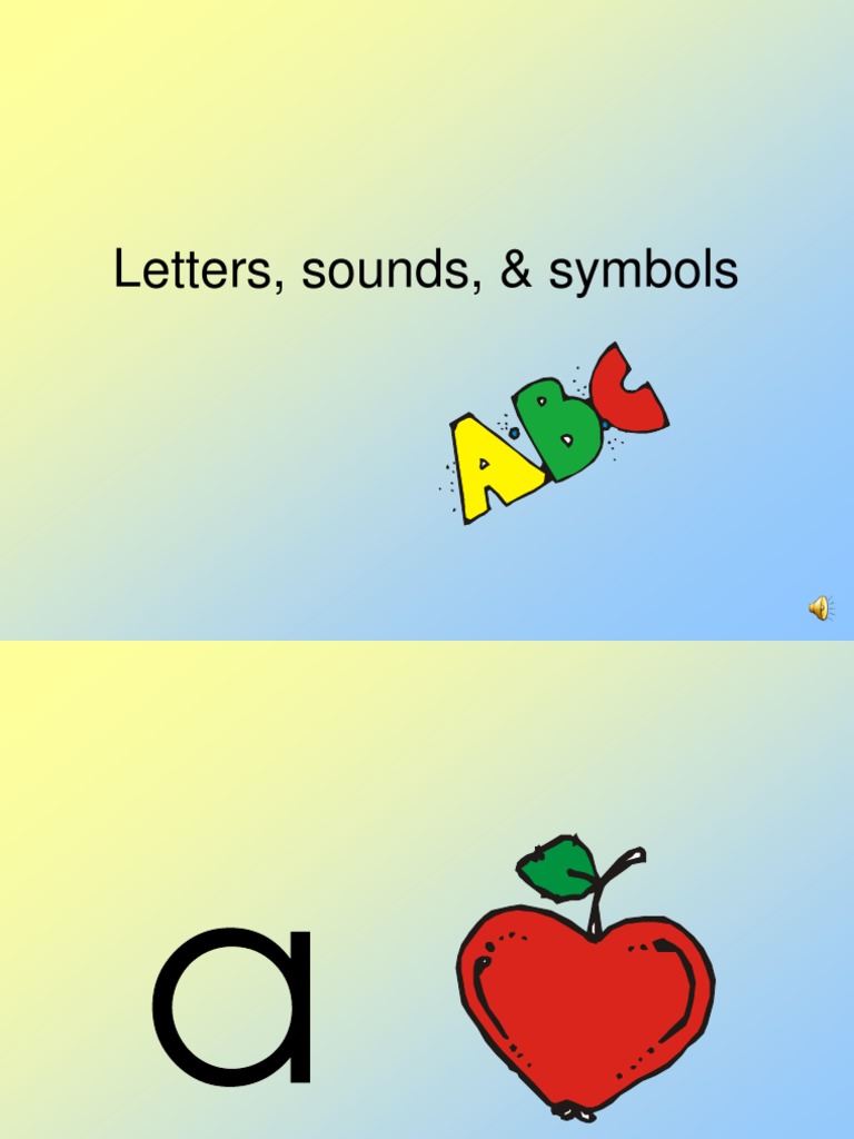 Abc Sounds - Pps | PDF | Games & Activities | Cooking, Food & Wine