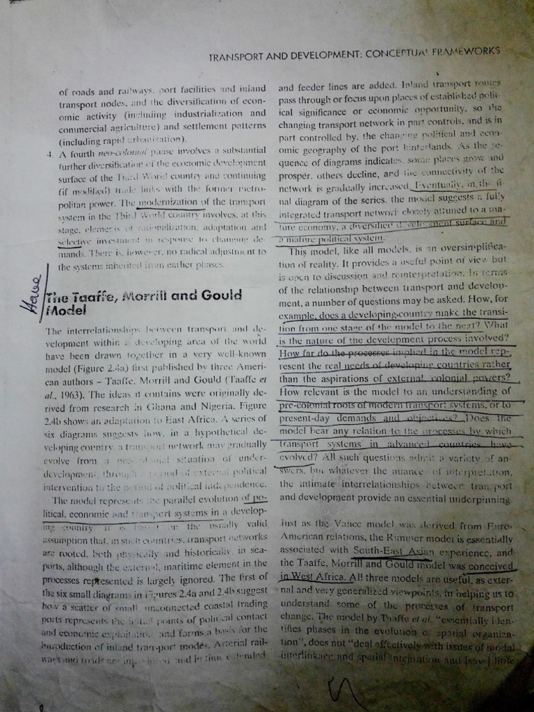 Modern Transport Geography by Brian Hoyle | PDF