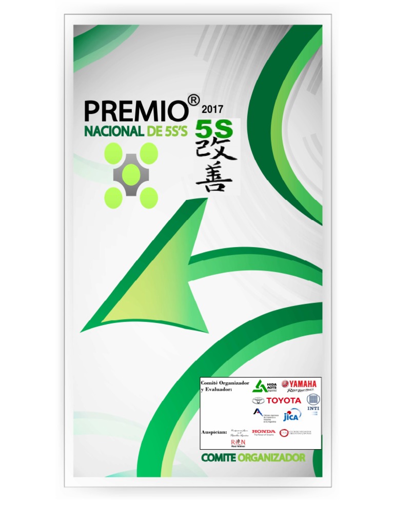Premio Nacional 5S: Guía de Implementación | PDF | Planificación | Business