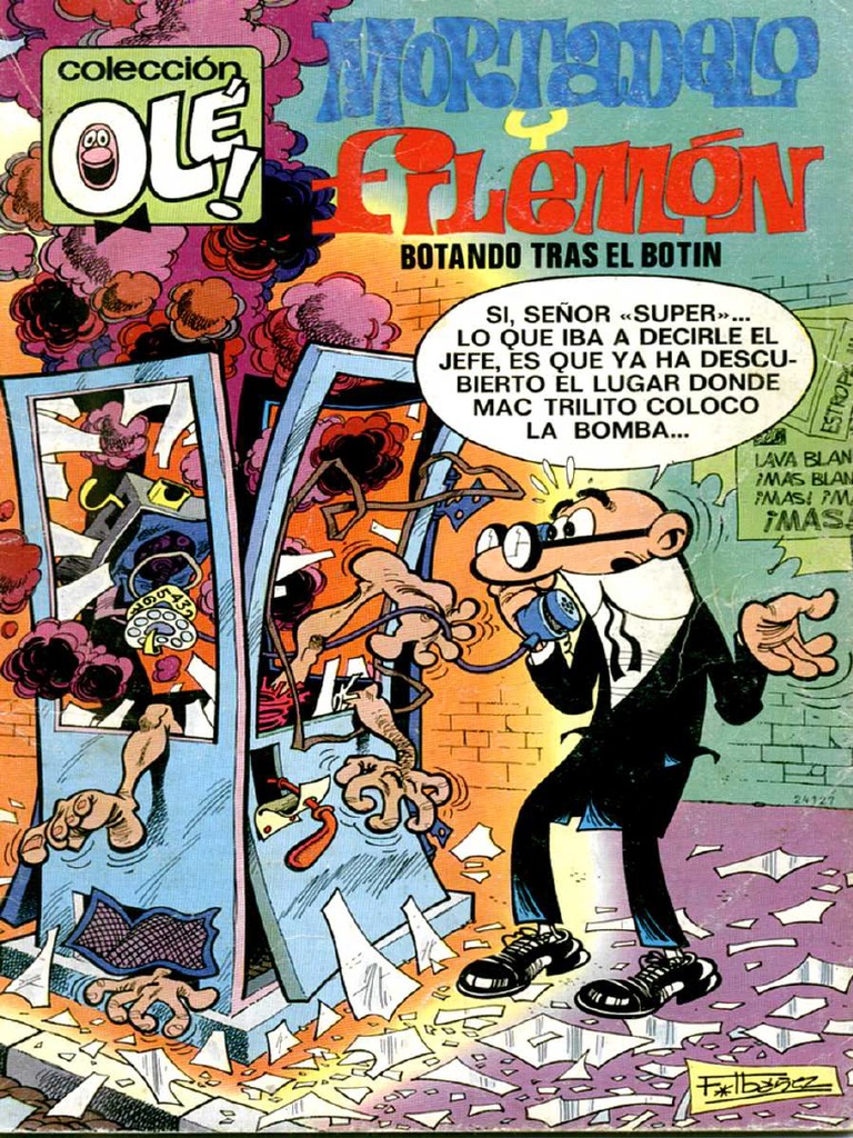Mortadelo y Filemon - 074 - El Otro Yo Del Profesor Bacterio | PDF