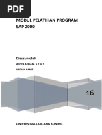 Ebook Program Sap2000 v20 | PDF | Komputer