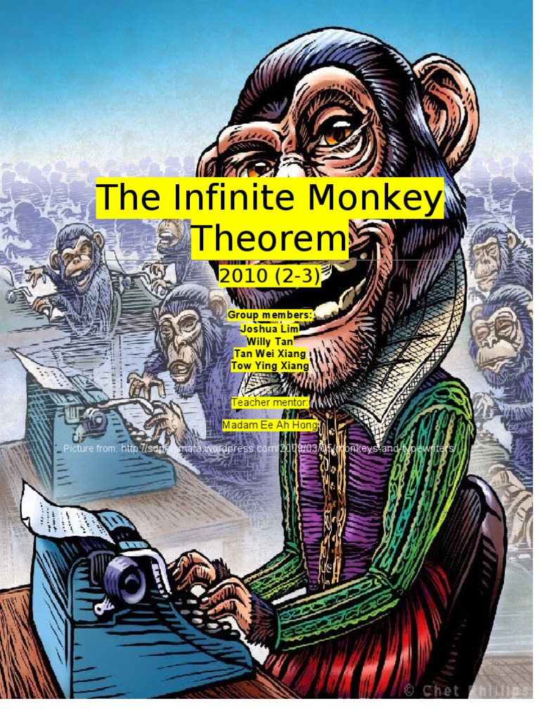The Infinite Monkey Theorem | PDF | Computer Keyboard | Probability